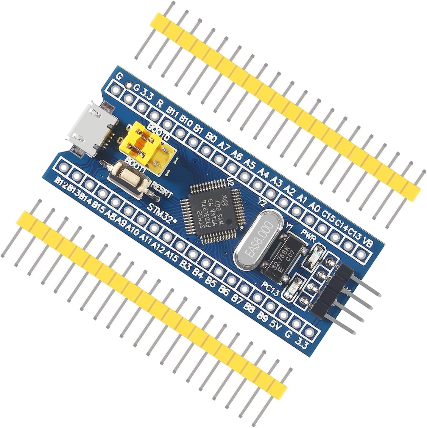 Mua 2PCS STM32F103C8T6 ARM STM32 Minimum System Development Board STM32F103C8T6 Core Learning ...