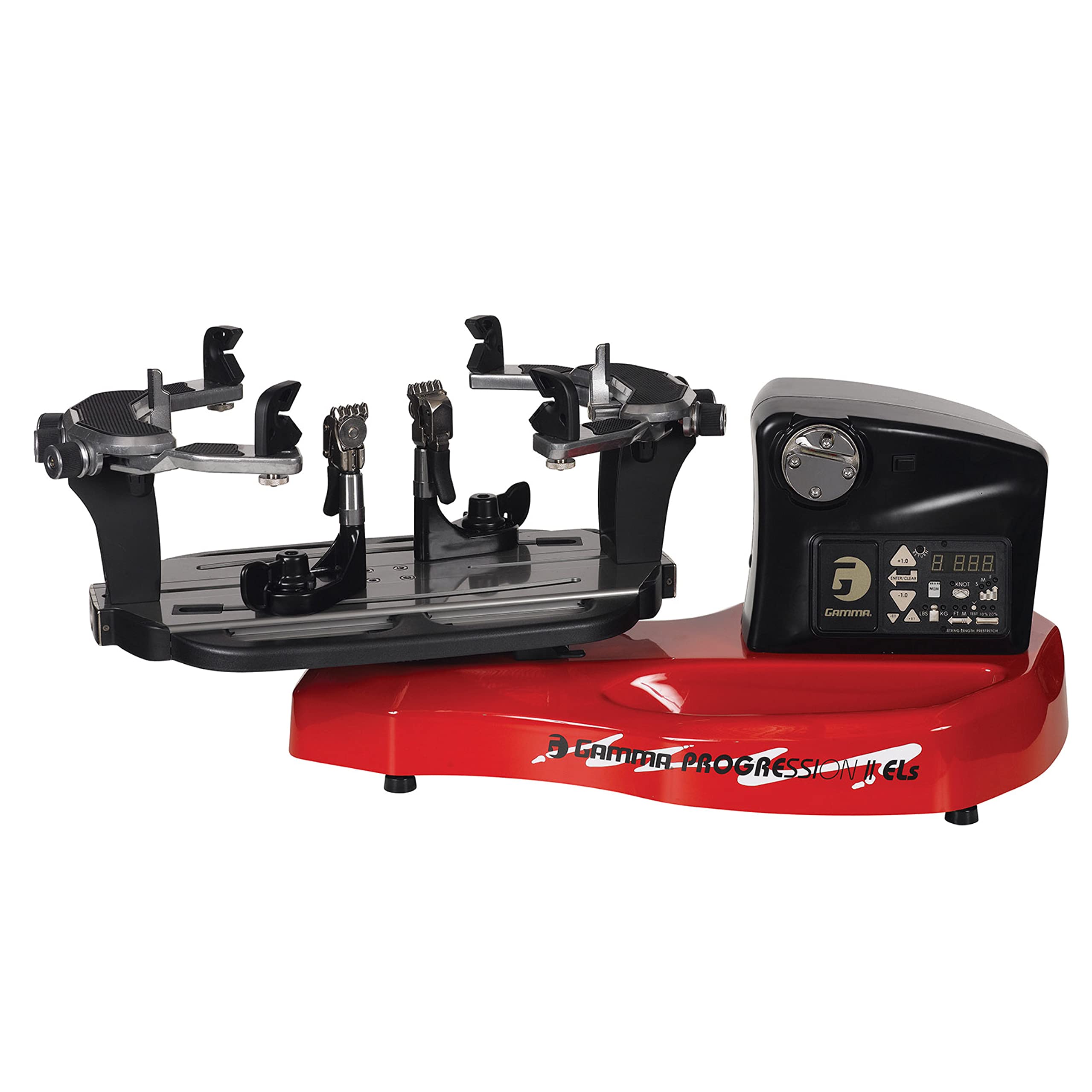 GAMMA Progression ELS Stringing Machine: 360 Degree Rotation Tabletop Racquet Stringer Machines ...
