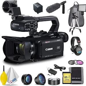 Amazon.com : Canon XA40 Professional UHD 4K Camcorder Professional ...