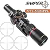 Sniper VT 1-5X24 FFP First Focal Plane LPVO Rifle Scope with Red/Green ...