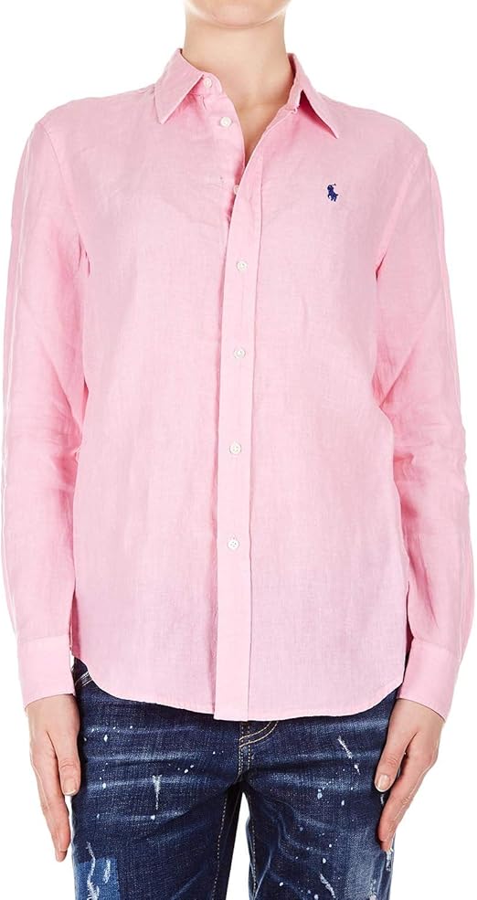 Ralph Lauren Luxury Fashion Mujer 211732637003 Rosa Camisa | Temporada ...