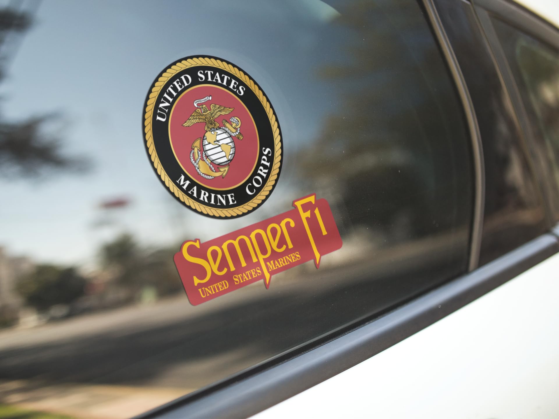 Mua 3 Pack Marine Corps Stickers - Strong Adhesive Waterproof USMC ...