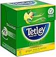 Tetley Green Tea, Ginger Mint Lemon, 10 Tea Bags: Amazon.in: Grocery ...