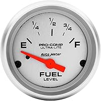 Amazon.com: Auto Meter 4316 Ultra-Lite Electric Fuel Level Gauge ...