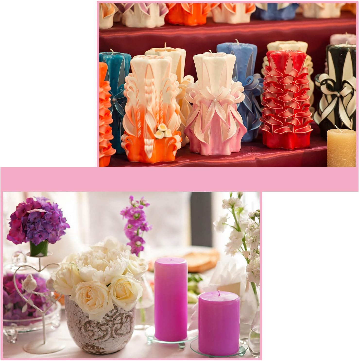 34 Color Candle Wax Dye Candle Dye Flakes Candle Making Color Chips ...