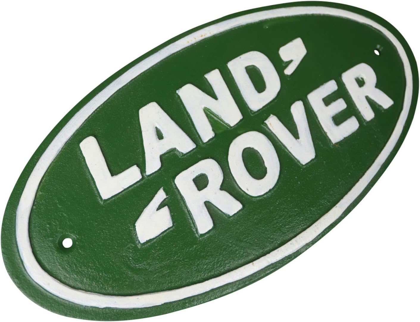 Land Rover Logo - Large Cast Iron Sign Plaque: Amazon.co.uk: Kitchen & Home