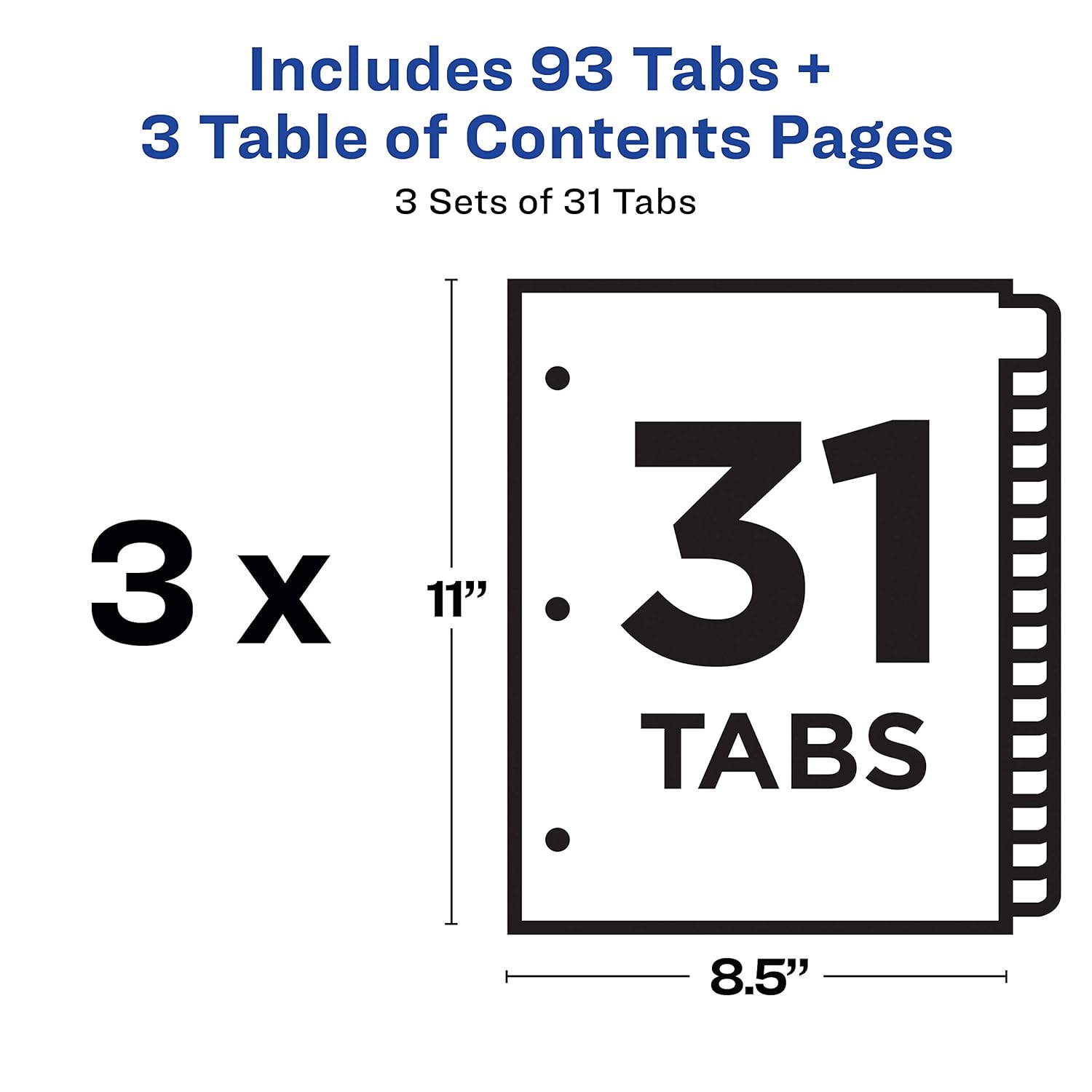 1 Set 31 Tab Multi Color Avery Ready Index Table Of Contents Dividers 1 Set 31 Tab Multi Color Avery Ready Index Table Of Contents Dividers