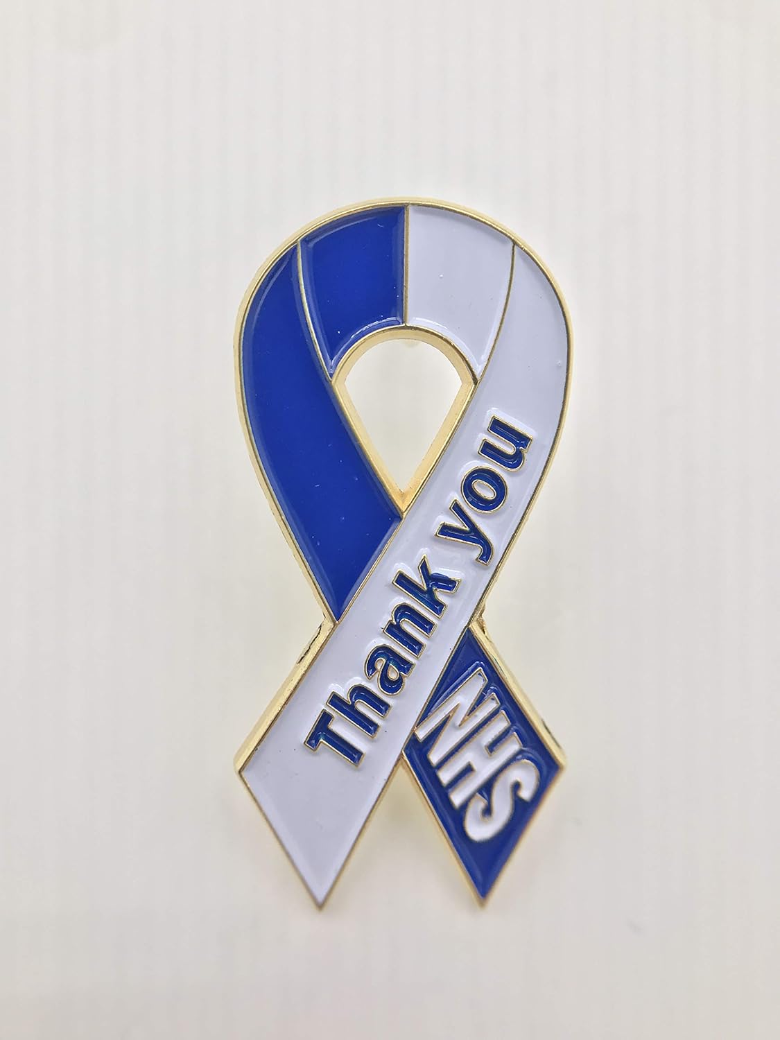 best badge: 2020 UK stock Thank You NHS Ribbon Pin Badge Brooch: Amazon ...