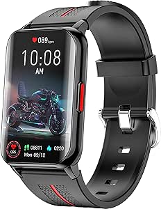 Amazon.com: Smart Watch for Android iOS Phones Compatible 1.57 inch ...