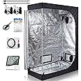 Amazon.com: CDMALL ALPHAPAR Grow Tent Room Complete Kit 48"x24"x72" Kit ...