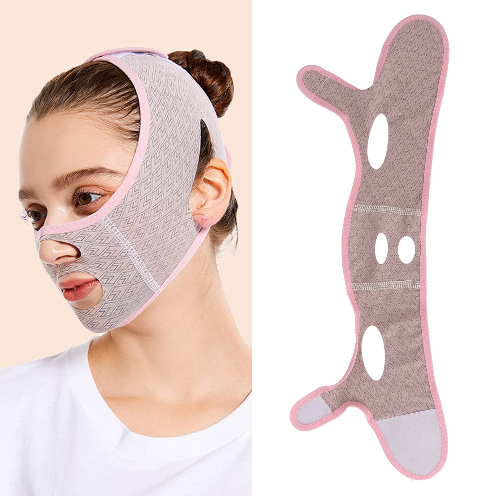 Mua V Face Masks, Adjustable Portable Wrinkle Removal Facial Slimming ...