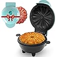 Amazon.com: Mini Cake Maker, Cake-Shaped Design Waffle Iron,Non-Stick ...