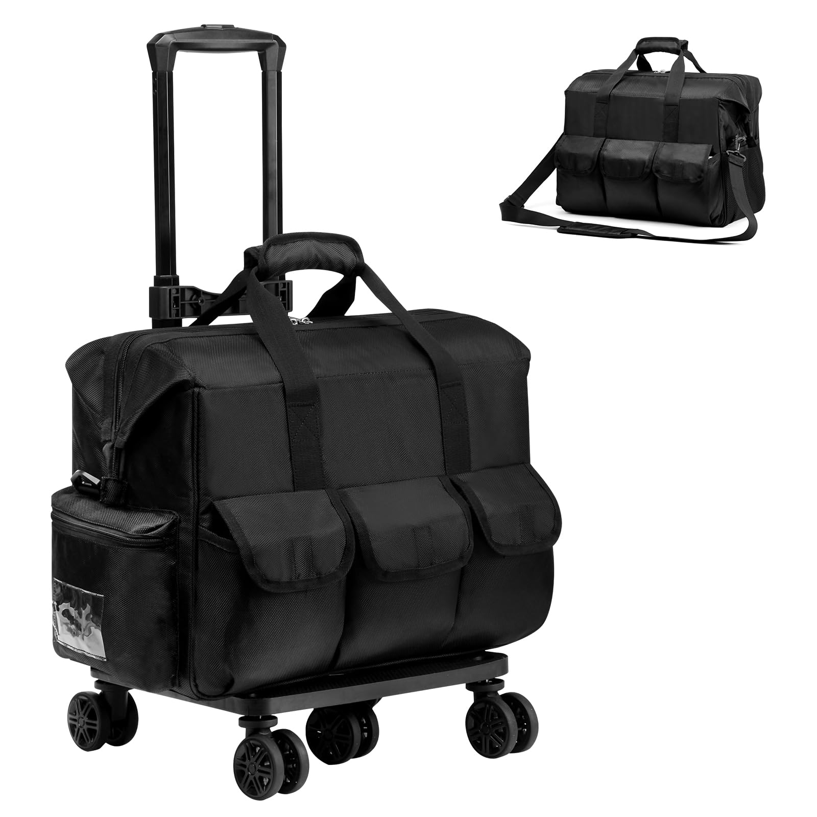 Nurse Rolling Medical Duffle Bag Work Nursing School College Student ...