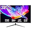 Gawfolk 32 Inch Computer Monitor, Ultra-Thin Zero Frame, 75Hz Full HD ...