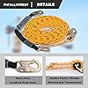 FHFallArrest 50ft Vertical Lifeline Assembly with Shock Absorber,Fall ...