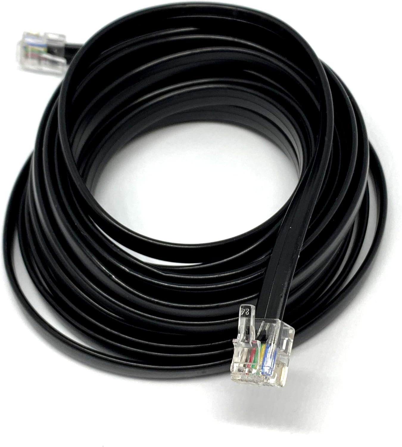 MainCore 5m long FLAT RJ12 to RJ12 / (6P6C) High Speed Internet ...