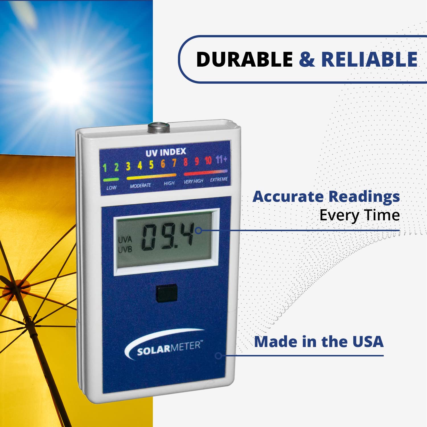 Mua Solarmeter Model 6.5 UV Index Meter, Handheld Digital Radiometer ...