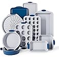 Amazon.com: Country Kitchen Nonstick Stackable Bakeware Set - Durable ...