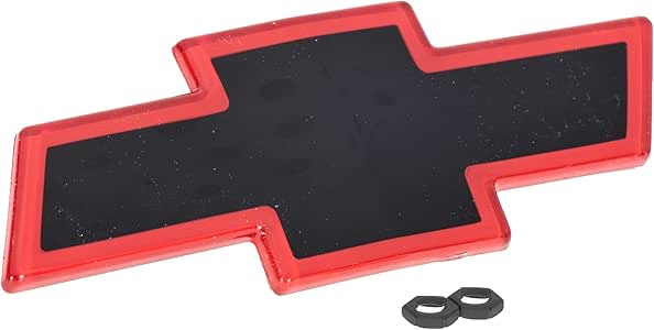 Amazon.com: OEM NEW Front Grille Bowtie Emblem Black w/Red 91-99 ...