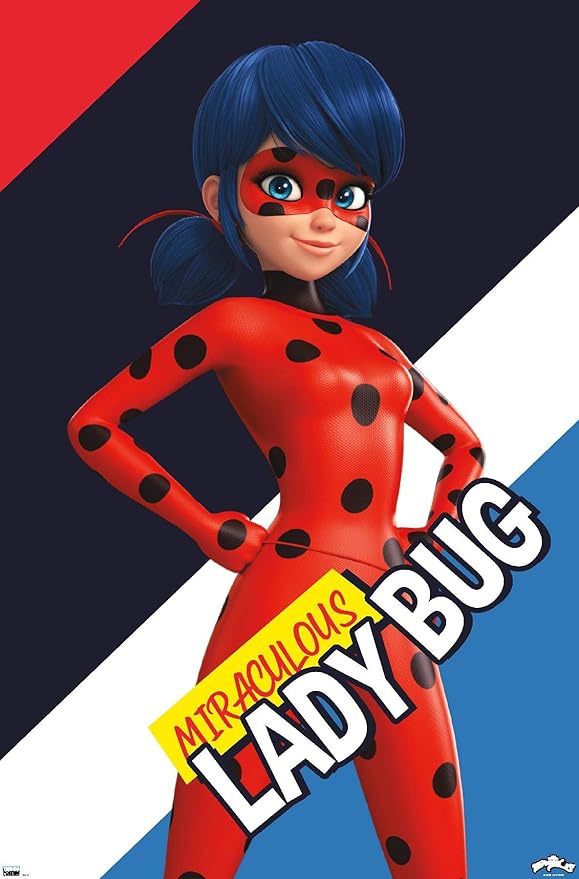 Amazon.com: Trends International Miraculous - Ladybug Wall Poster, 22. ...