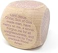 Amazon.com: My Favorite Prayers Wooden Wood Prayer Cube for New ...