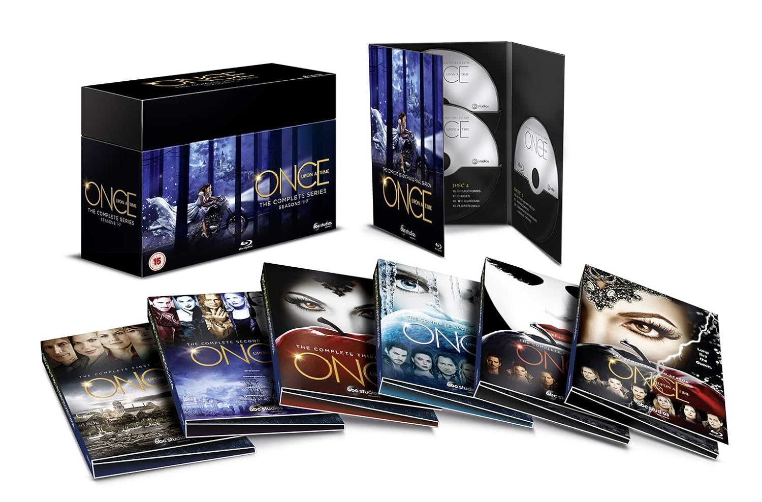 Once Upon a Time Complete Series 1-7 on Amazon UK for about $56 USD ...