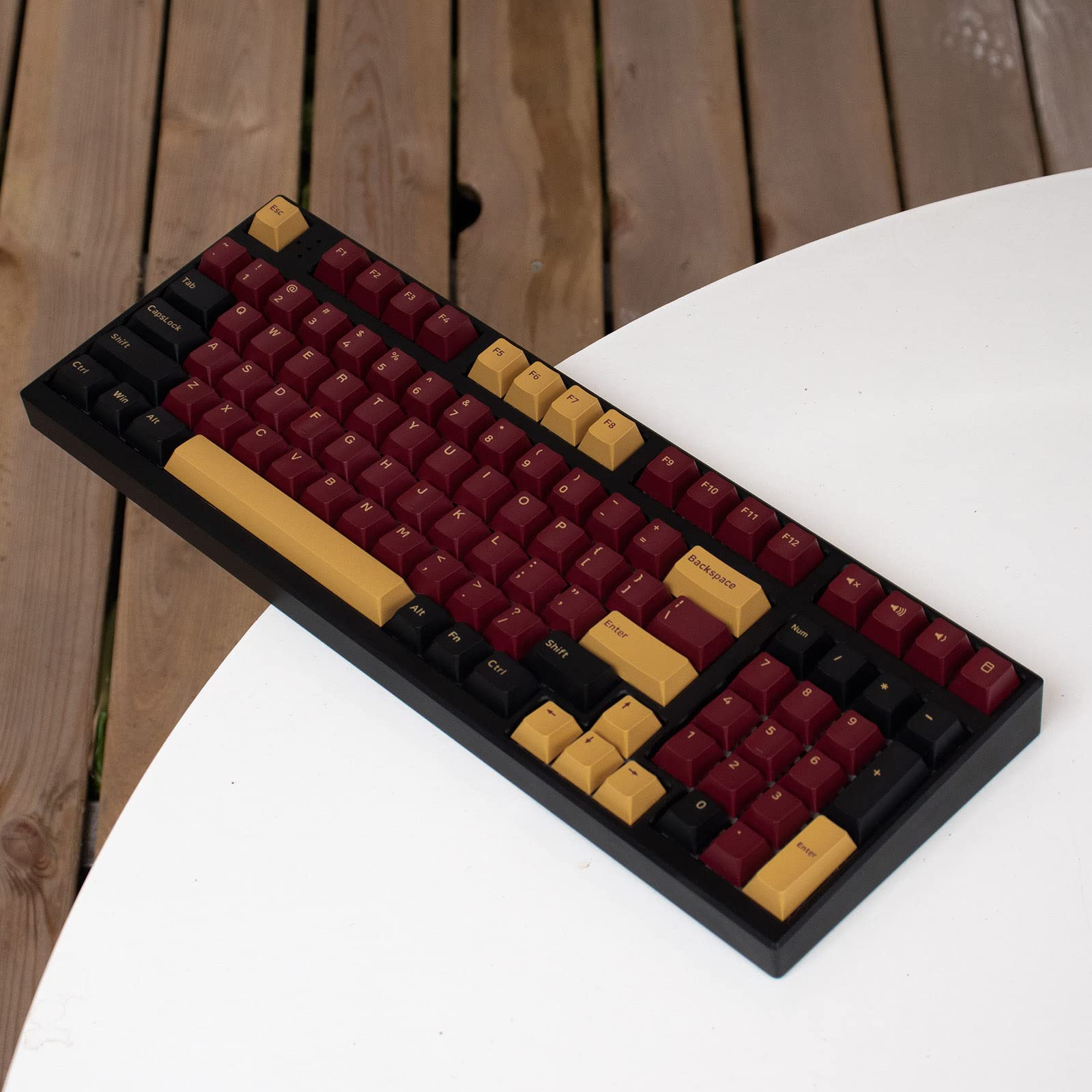 Mua Red Samurai Keycaps Set 164 Keys PBT Doubleshot Keycaps Cherry ...
