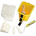 Amazon.com: Voomey Paint Cups,Paint Bucket Hand Held,Paint Roller 4 ...