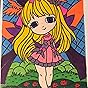 Amazon.com: Chibi Girls Coloring Book Anime Color by Number: Adorable ...