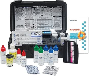 Amazon.com : LaMotte 7022 FAS-DPD Commercial 7 Liquid Pool Spa Chemical ...