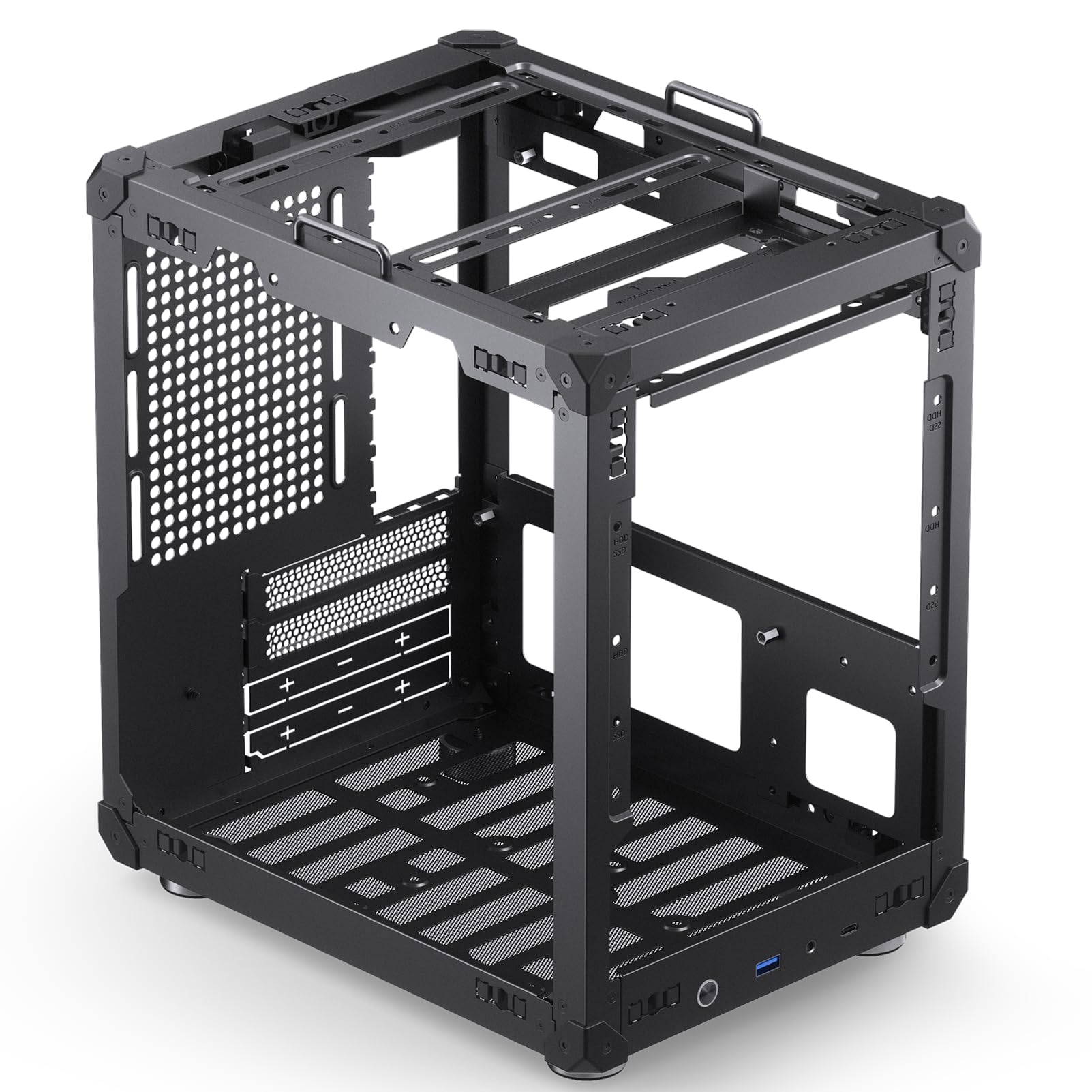 Mua JONSBO C6-ITX Black Mini ITX Handled Mesh PC Case, Simple Compact ...