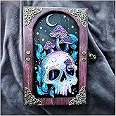 Amazon.com: OVARIA 2023 Skull and Nature Hidden Key Box, Halloween Box ...