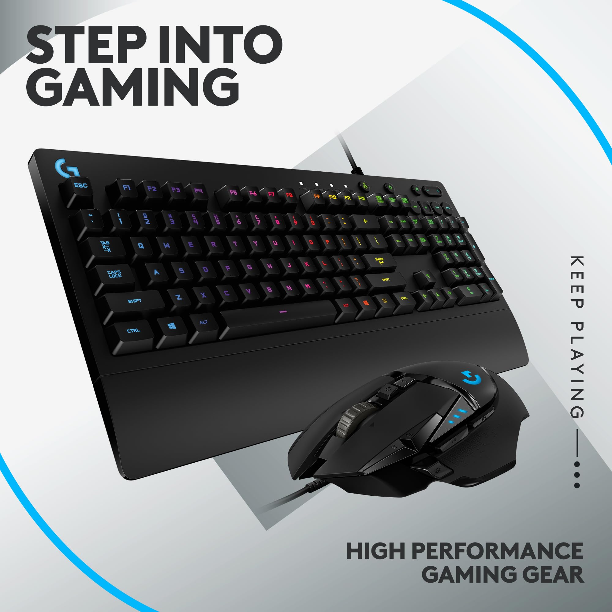 Mua Logitech G502 Hero Wired Gaming Mouse and G213 RGB Gaming Keyboard ...