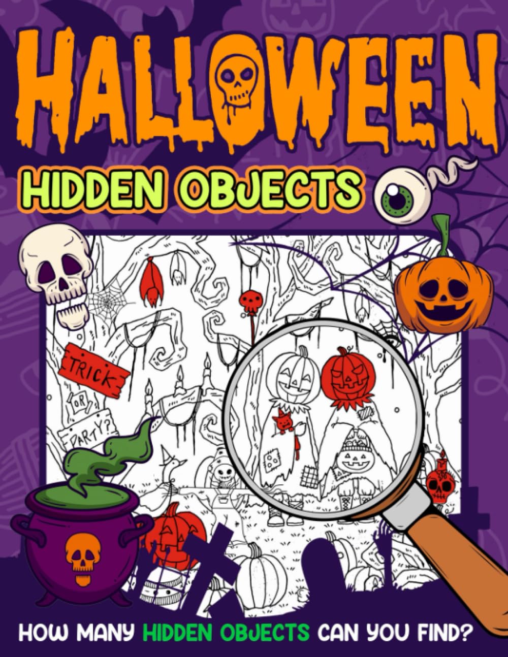 Hidden Pictures Halloween Free Printables