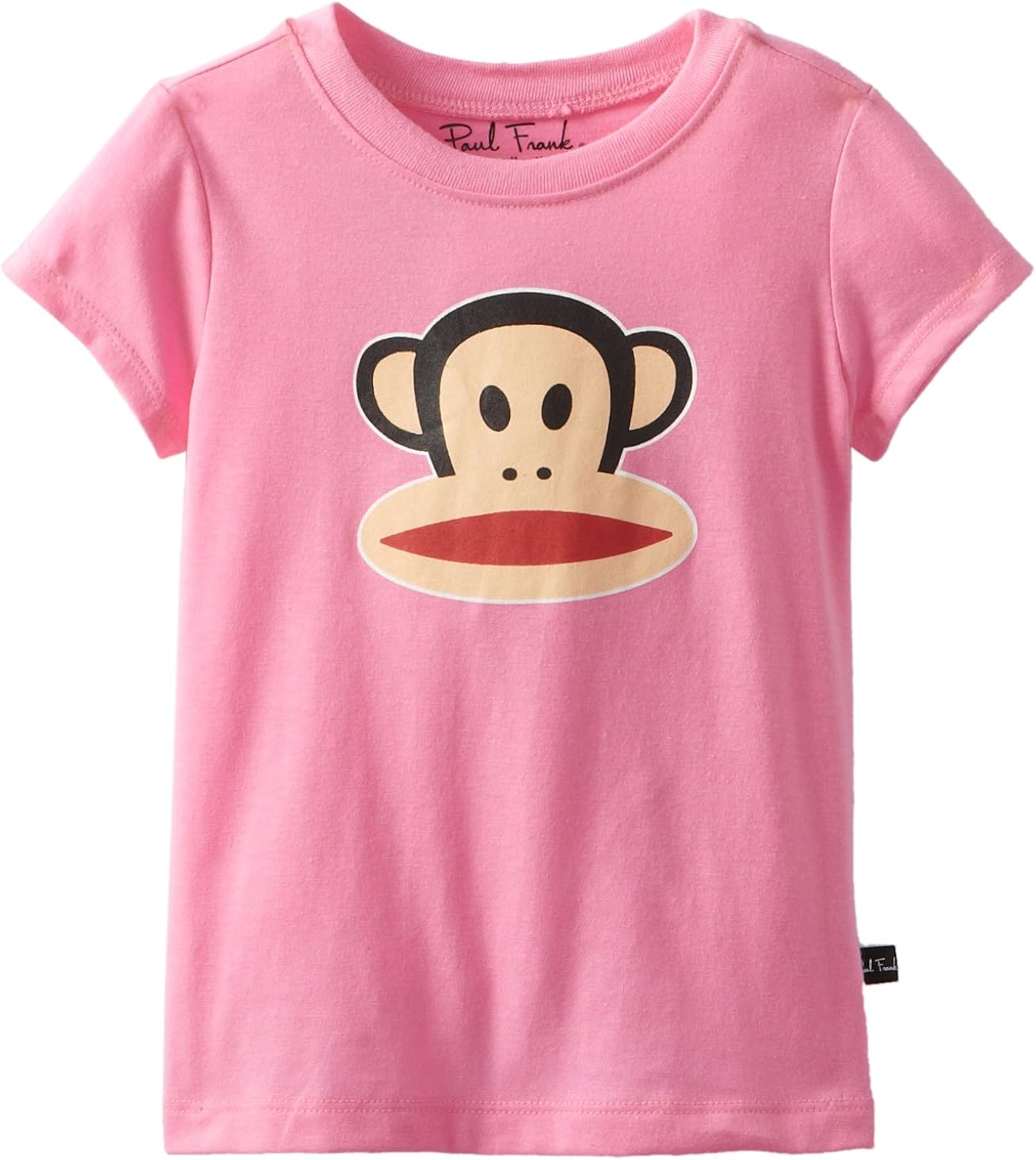 Amazon.com: Paul Frank Little Girls' Toddler Classic T-Shirt, Pink, 3T ...