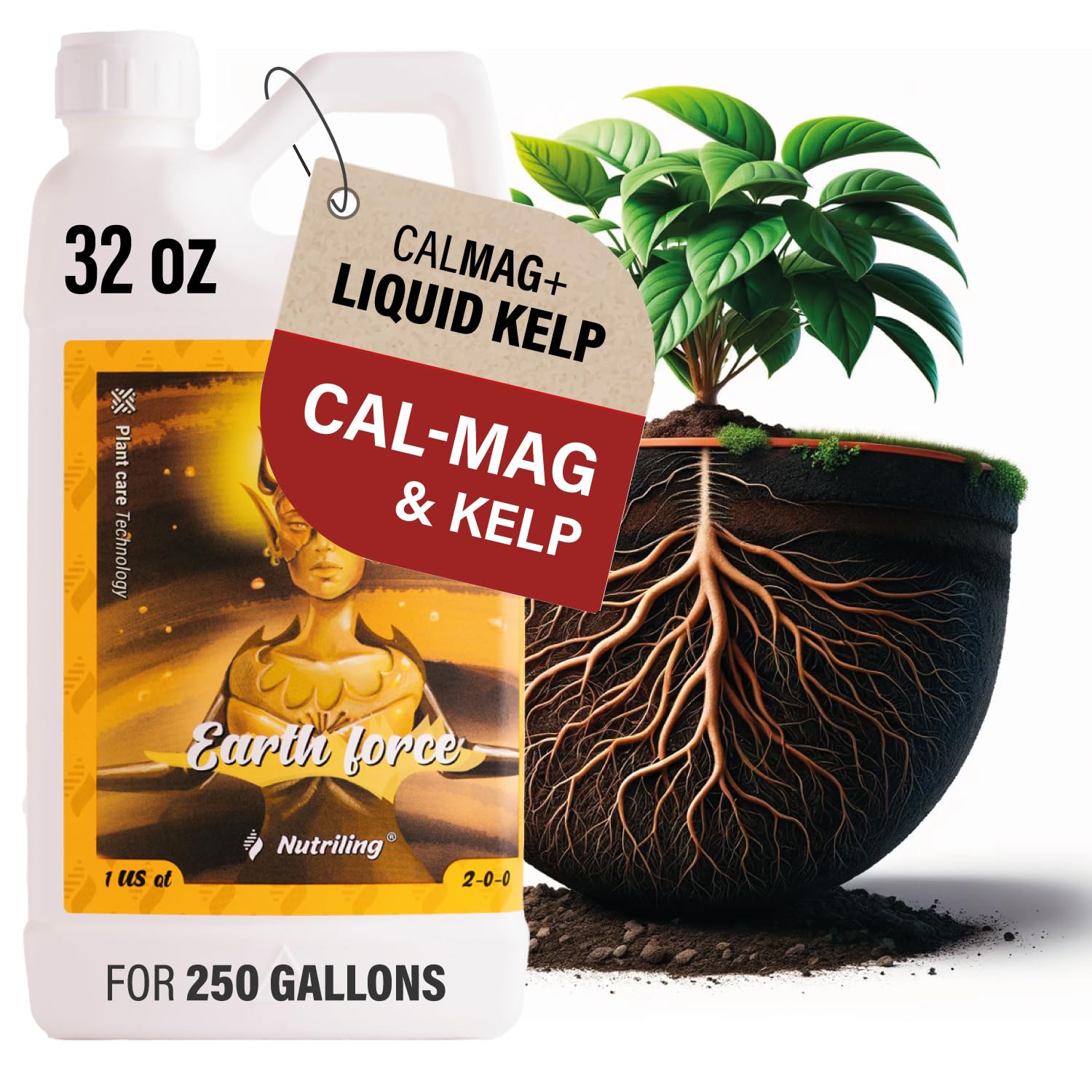 Mua Cal Mag for Plants. Boost Your Plants Health. Earth Force 2-0-0 ...