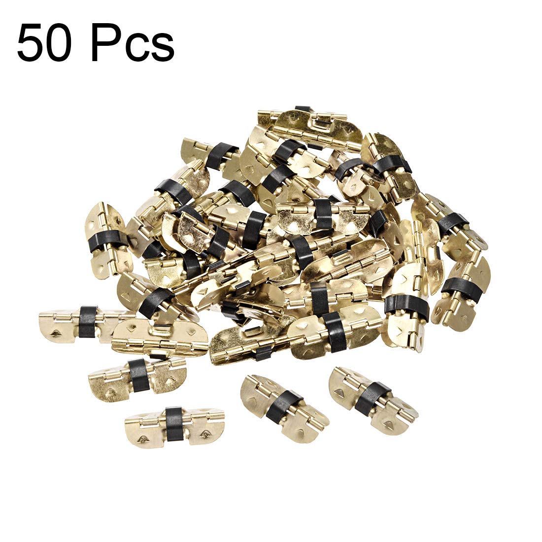 Uxcell Spring Loaded Hinges For Glasses Case Jewelry Wooden Box 30mm ...