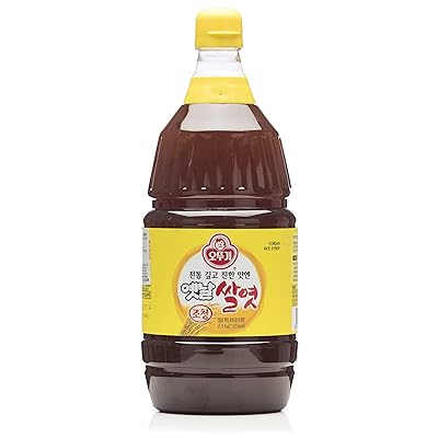 Buy Ottogi Korean 100% Rice Syrup, 88 Ounces Jocheong, Yetnal Ssalyeot ...