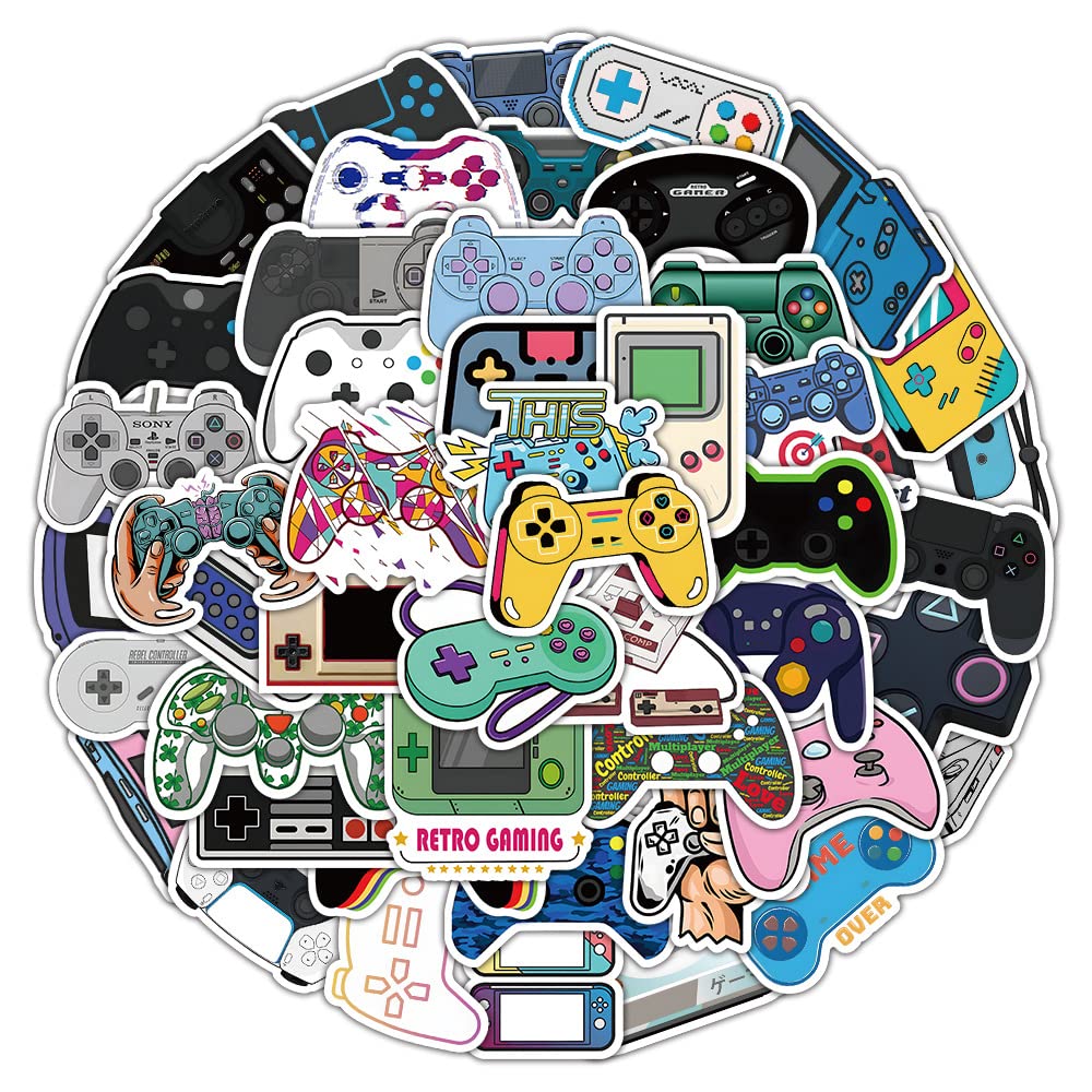 Mua Game Stickers 50 Pcs ，Vinyl Waterproof Classic Gaming Sticker Pack ...