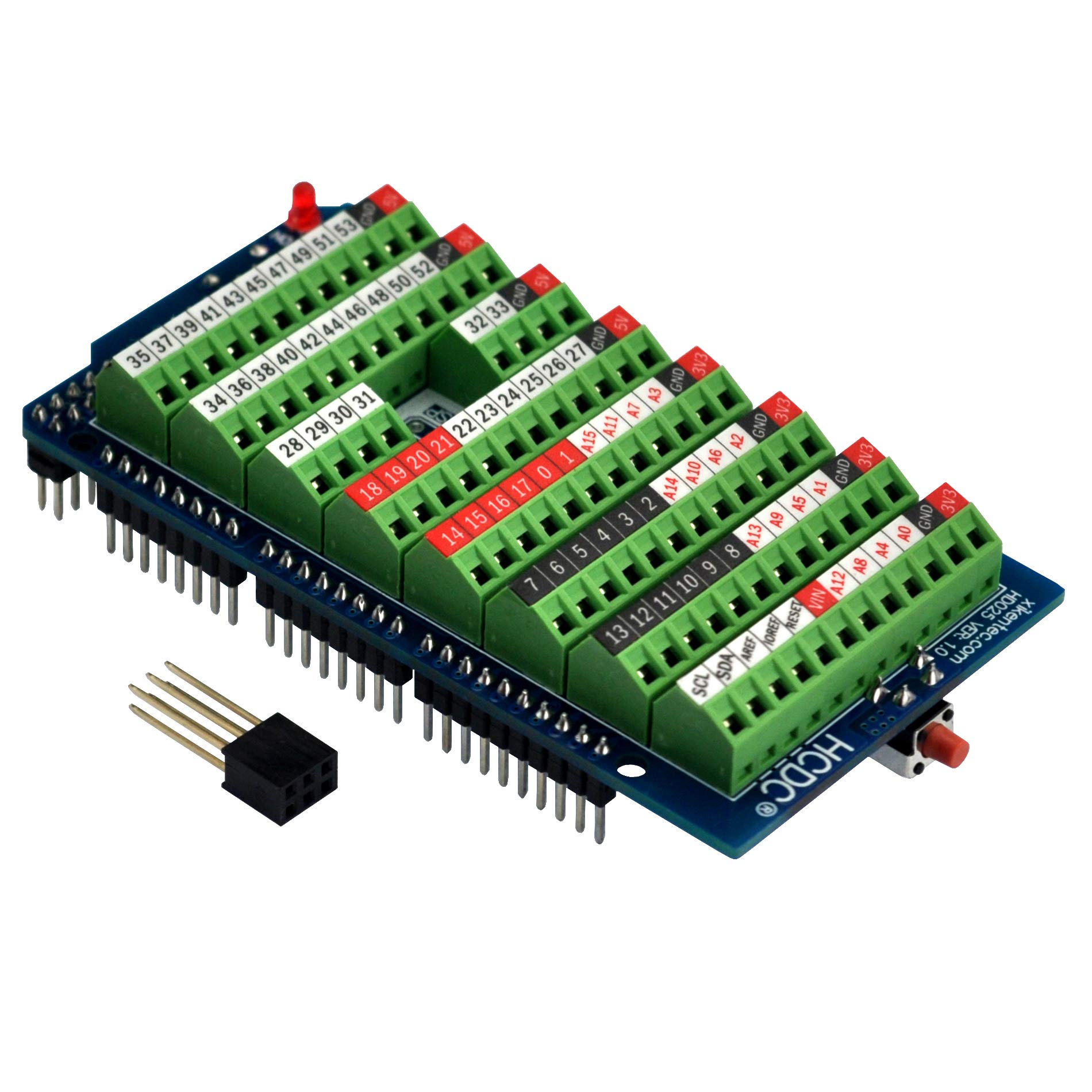 Mua Screw Terminal Block Breakout Shield Module for Arduino MEGA-2560 ...