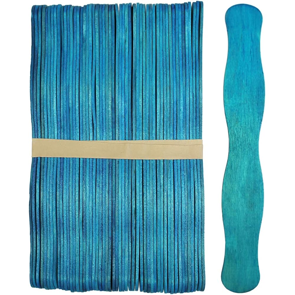 $2/mo - Finance 50 Sticks - Wavy 8 Inch Jumbo Wood Fan Handles Wedding ...