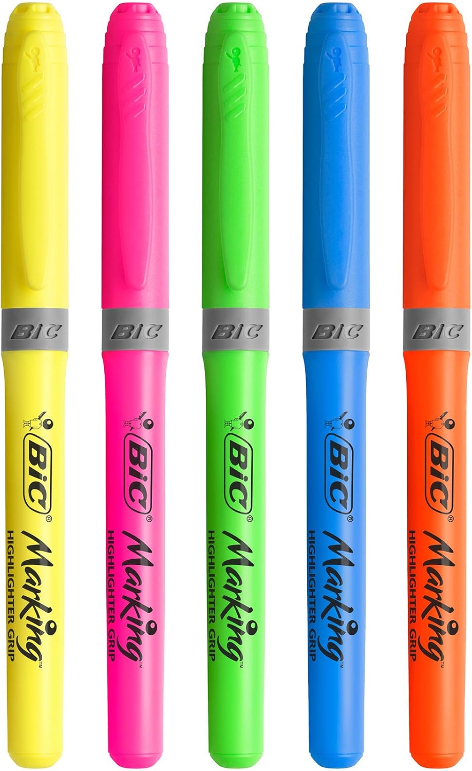 BIC Highlighter Variety Pack – 3 Types of Highlighters Create Set of 15 ...