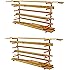 Amazon.com: Titan 6 Shelf Lumber Storage Rack Steel Wall-Mounted Indoor ...