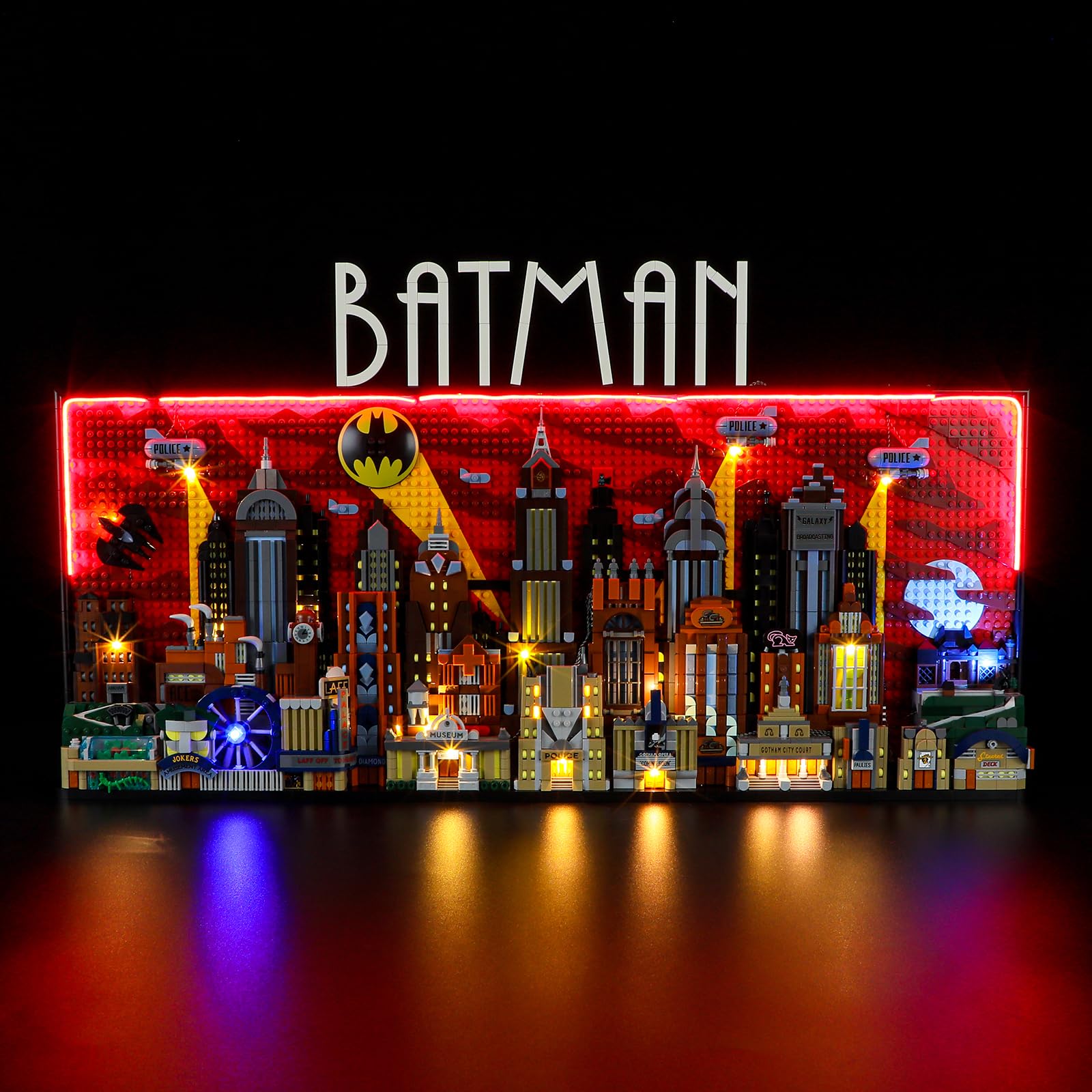 BRIKSMAX Light Kit for Lego-76271 The Animated Series Gotham City ...