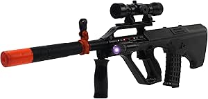 Amazon.com: Super Action Toy Gun Steyr AUG Rifle w/ Lights, Sounds ...