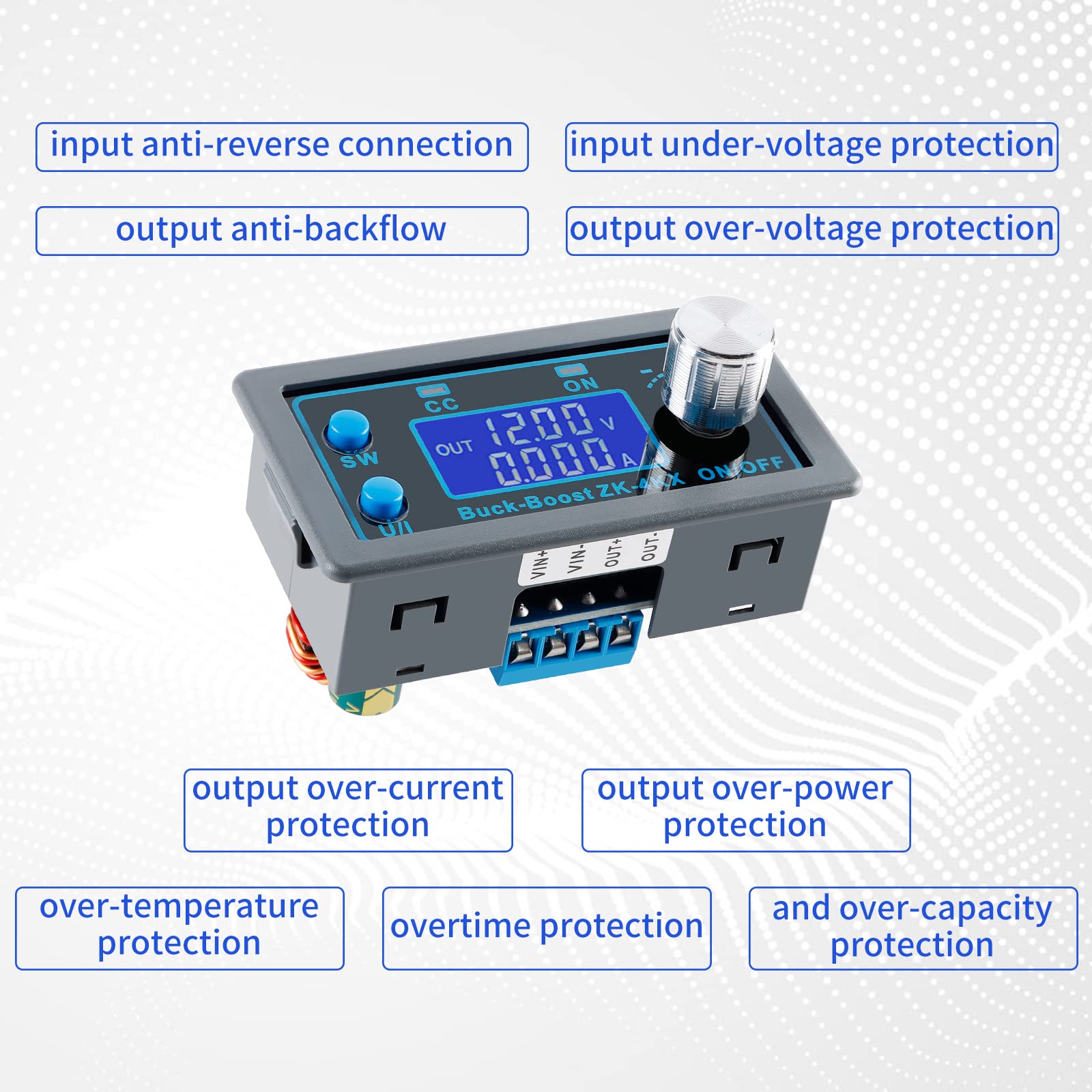 Mua JESSINIE ZK-4KX DC-DC Buck Boost Converter Regulator CNC Adjustable ...