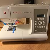 Singer 7470 Confidence Sewing Machine, White: Amazon.co.uk: Kitchen & Home