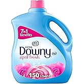 Amazon.com: Downy Fabric Softener Liquid, April Fresh Scent, 44 fl oz ...