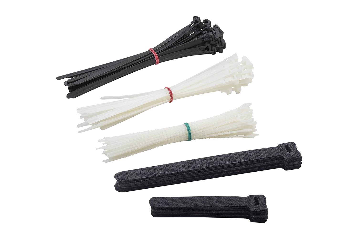 Meister Kabelbinder-Sortiment 105-teilig - schwarz & weiß ...