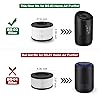 Smilyan BS-03 True HEPA Replacement Filter for PARTU and Slevoo BS03 ...